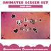 Animated Burn Book Inspired Screen Set | P2U Premade Pack Package ...