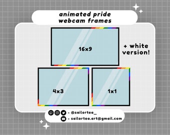 Pride Webcam Overlay - Etsy