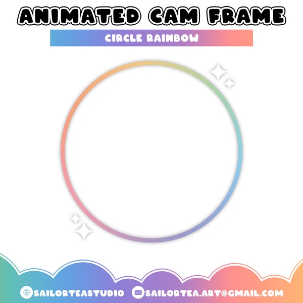 Animated Circle Frame - Etsy