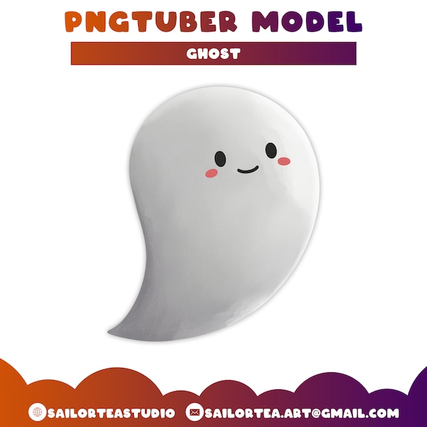 Vtuber Ghost Background - Etsy
