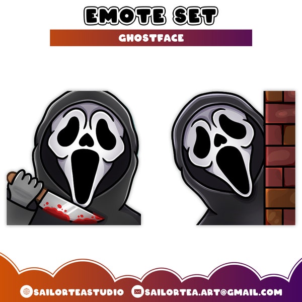 Scary Movie Emotes - Etsy