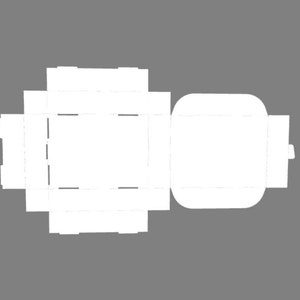 Gift Box Template SVG, Box DXF, Packaging Box SVG, Box Vector, for ...