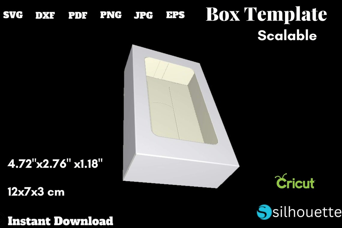 Gift Box Template SVG Box DXF Packaging Box SVG Box Vector - Etsy UK