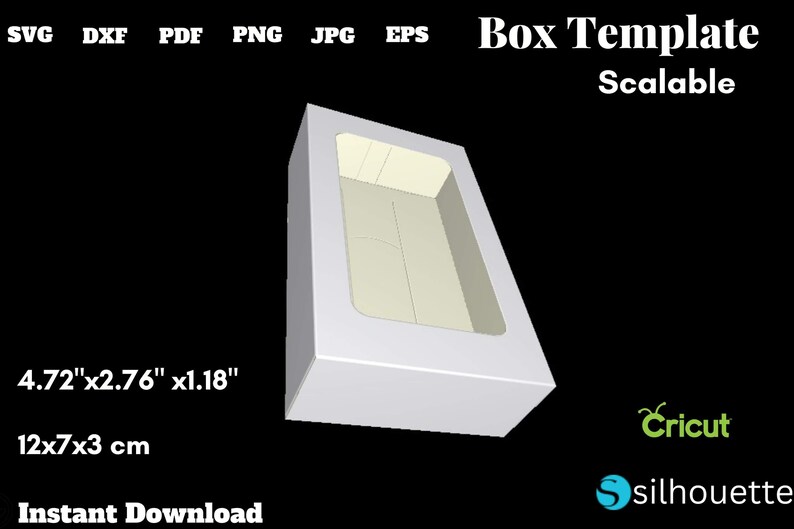Gift Box Template SVG Box DXF Packaging Box SVG Box Vector - Etsy UK