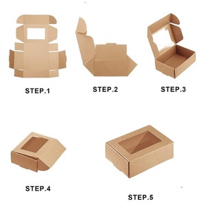Gift Box Template With Window SVG Box DXF Packaging Box SVG - Etsy Canada