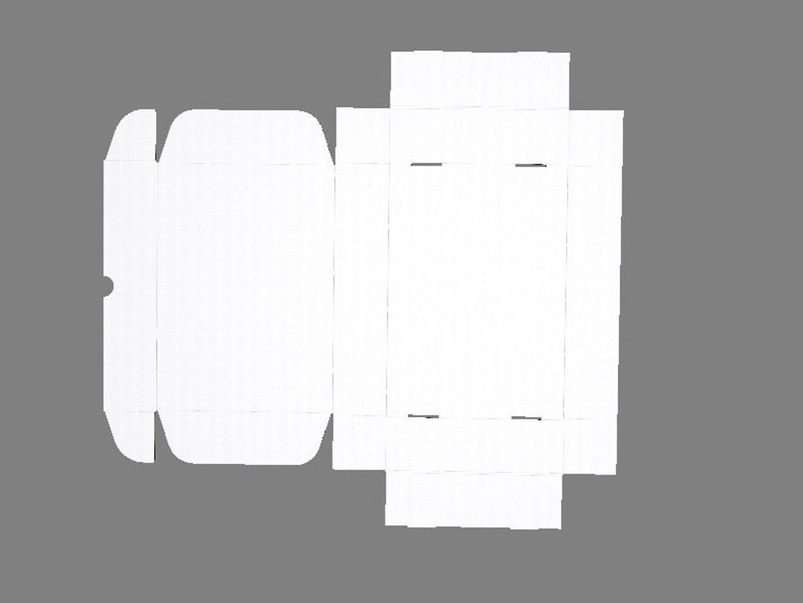 5 Dimension Box Self Locking Gift Box Template SVG Box DXF | Etsy