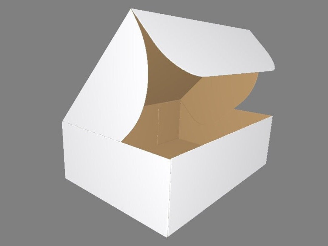 Gift Box Template SVG, Box DXF, Packaging Box SVG, Box Vector A6, for ...