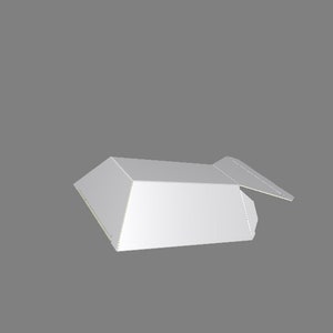 Gift Box Trapezium Shaped Pdf, JPG, SVG and DXF - Etsy