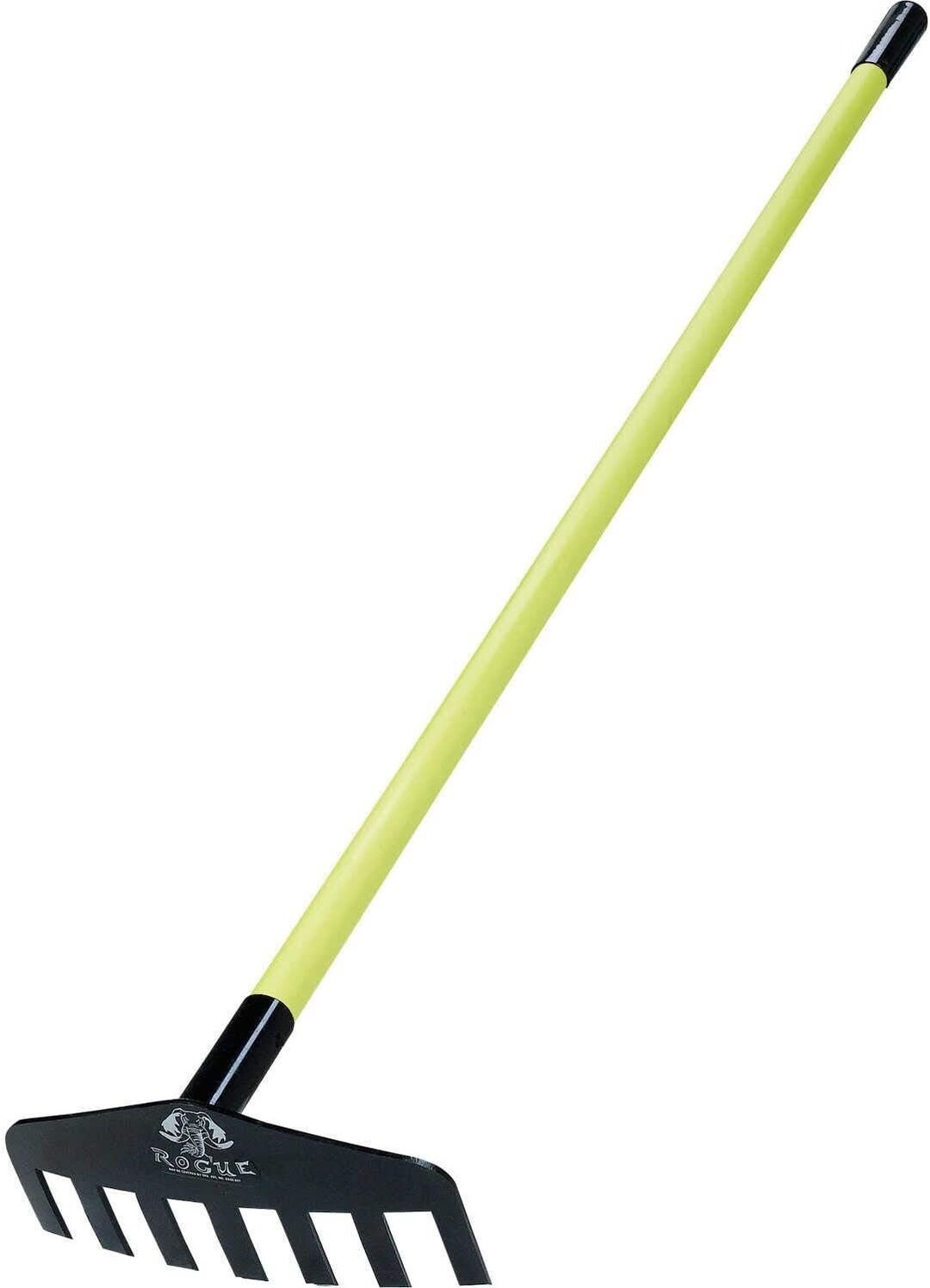 11.5″ Fire Rake With 54-60 Inch Ash or Fiberglass Handle - Etsy