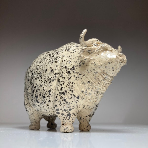 Ceramic Buffalo - Etsy