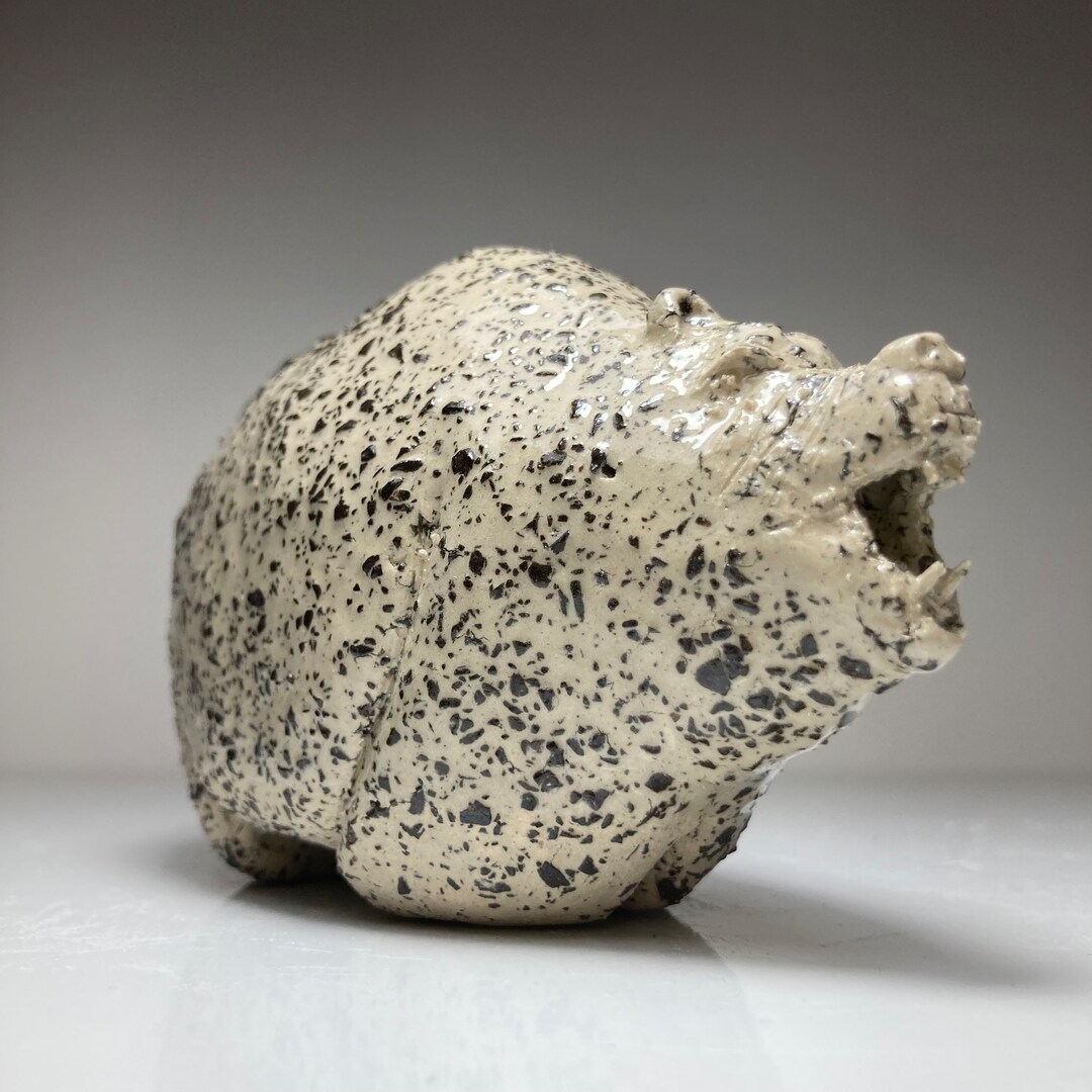 Handmade Ceramic Bear Sculpture Ceramic Figurine Ceramic - Etsy