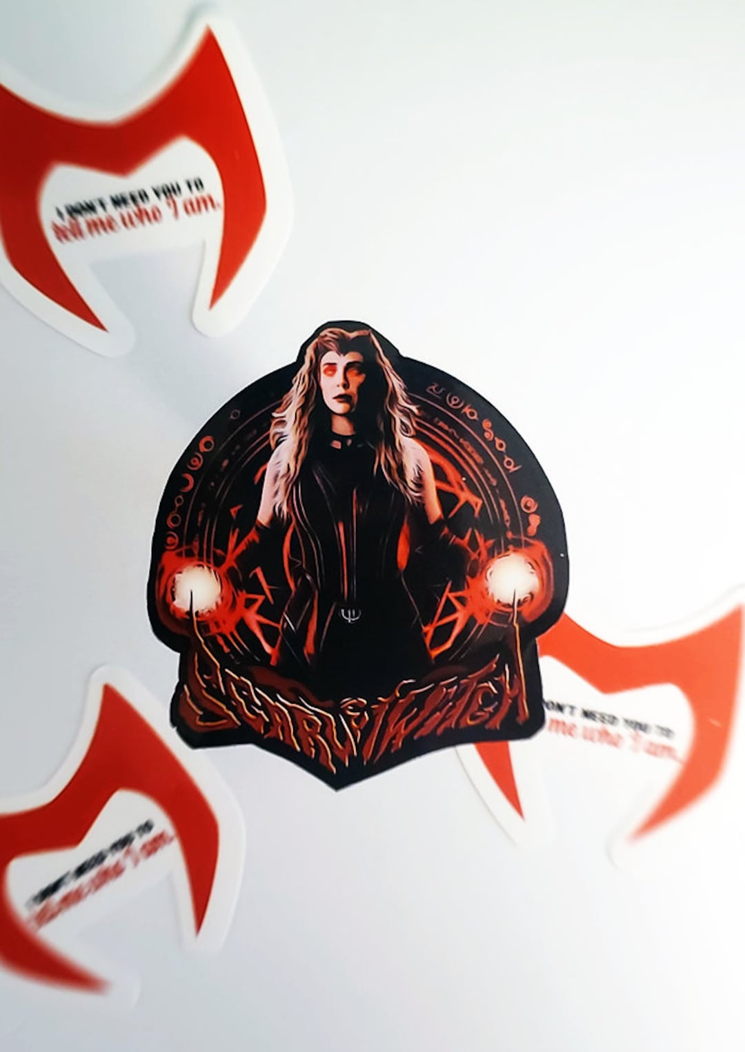 Scarlet Witch, Multiverse of Madness, Marvel Sticker - Etsy