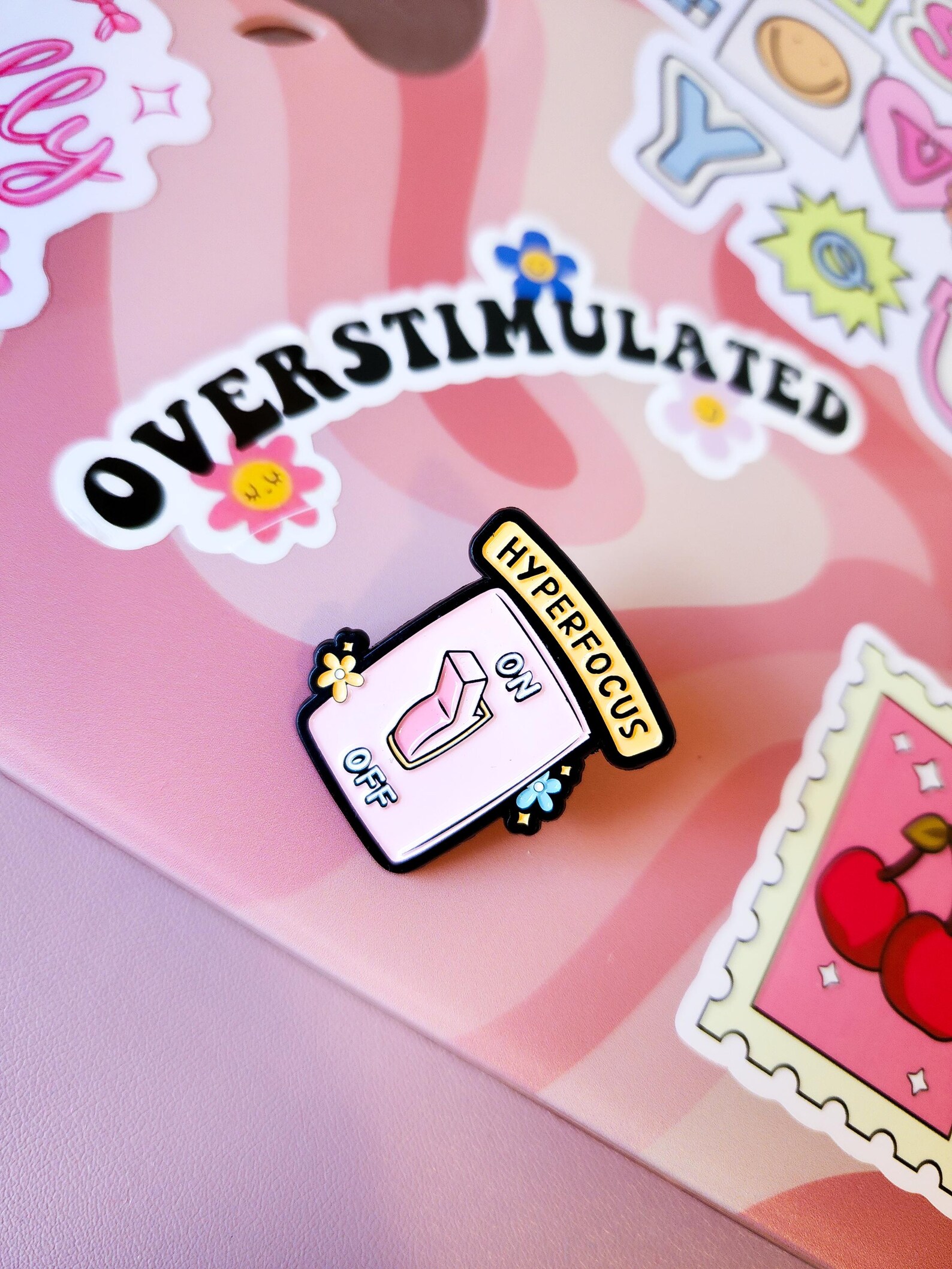 Hyperfocus Enamel Pin, ADHD Pin, Neurodivergent Pin - Etsy