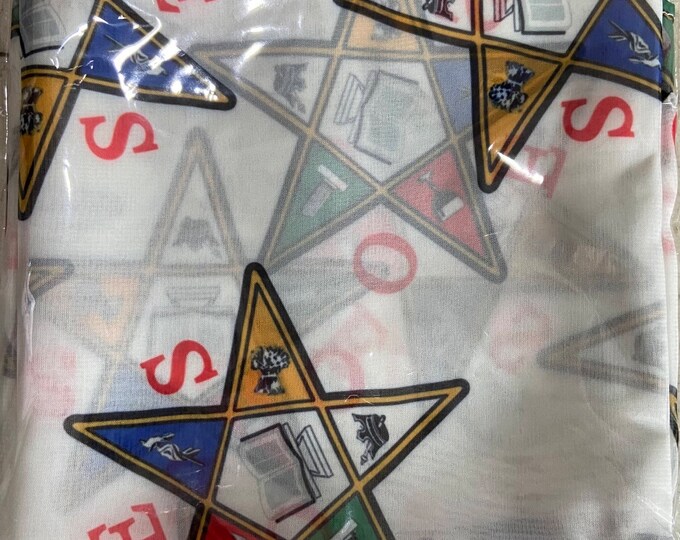 Order of Eastern Star Oversized OES Scarf/shawl/headwrap - Etsy