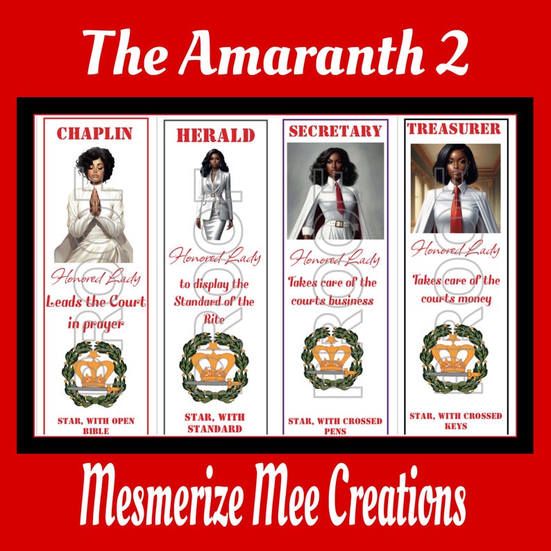 Amaranth Bookmarks: Order of the Eastern Star (OES) Ritual Study Guide ...