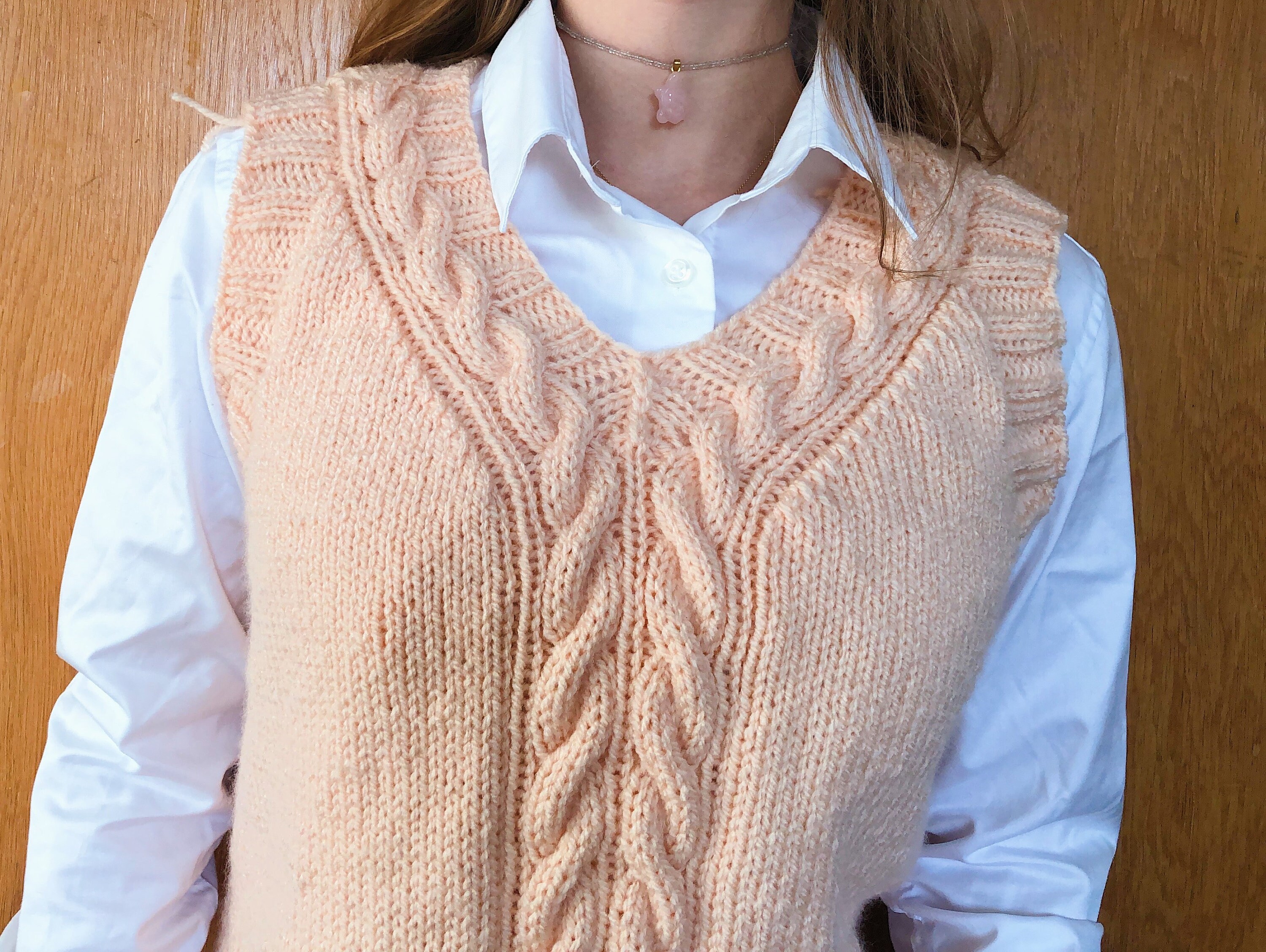 Knitted Vest Pattern, Knit Vest Pattern, Knit Sweater Vest Pattern ...