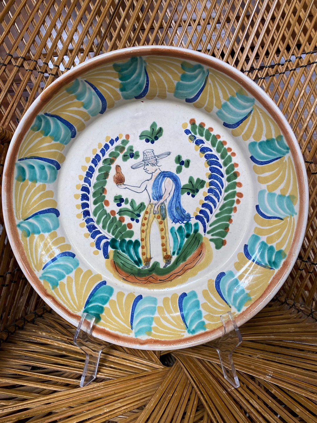 Hanging Decorative Mexican Pottery Bowl by AT Gio - Etsy