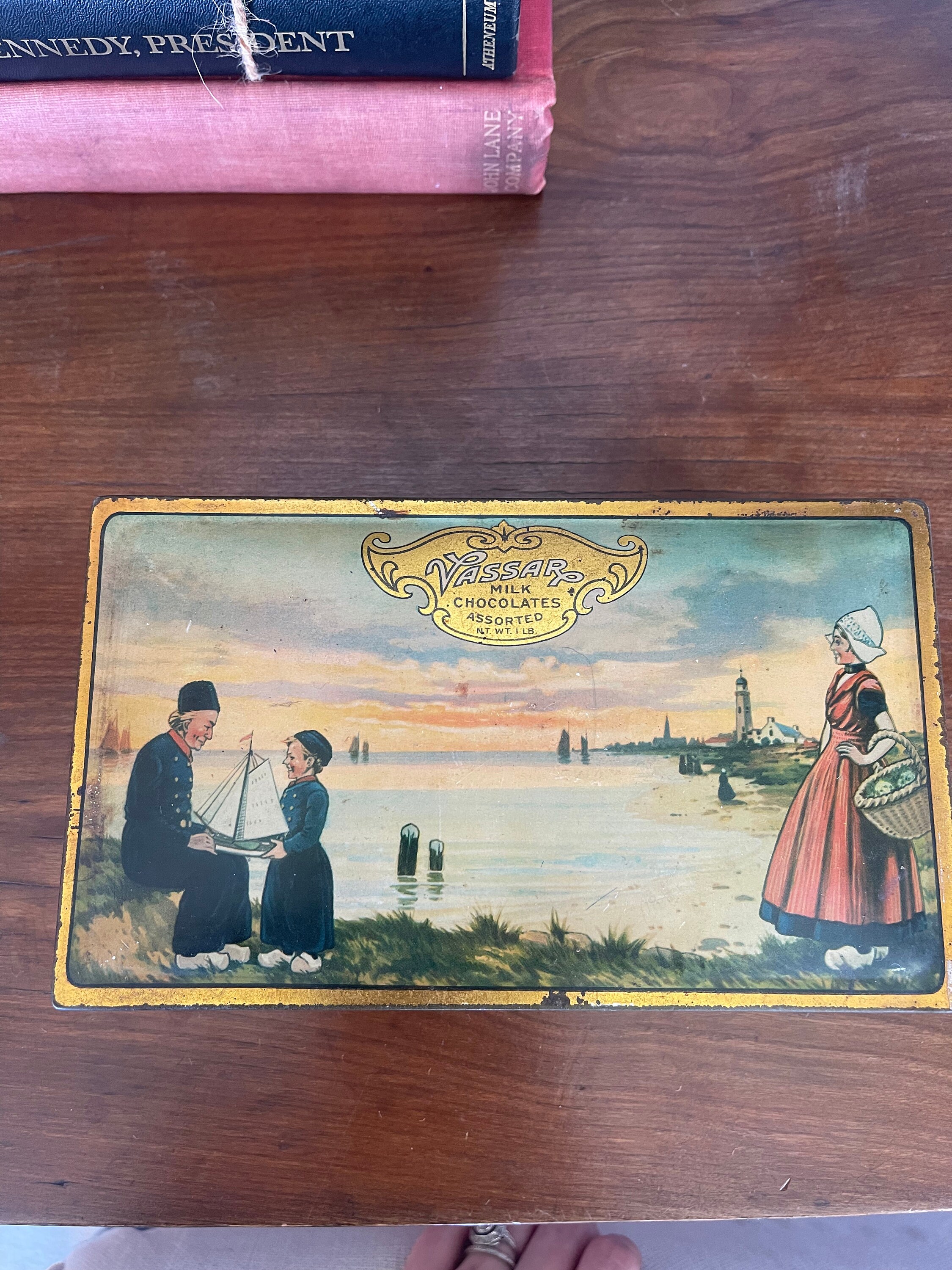 Canco Tin Box for Vassar Chocolates - Etsy
