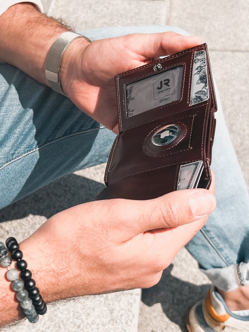 Apple AirTag Smart Wallet RFID-Schutz 7 Karten Echtes - Etsy.de