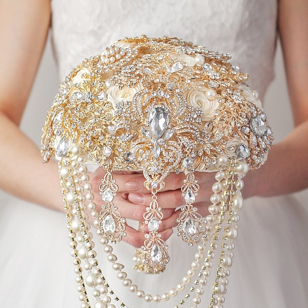 Bridesmaid Brooch Bouquet - Etsy