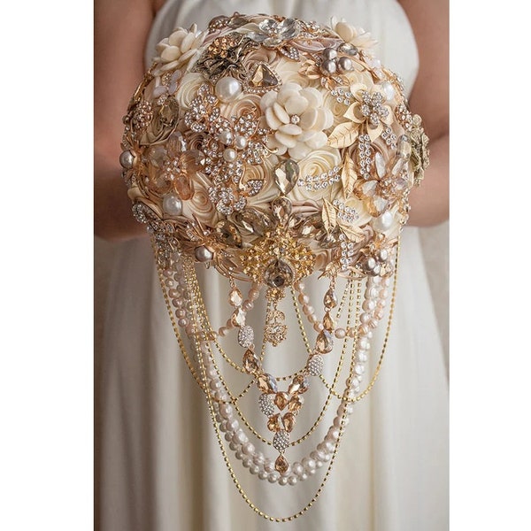 Brooch Bouquet - Etsy