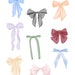 Coquette Bows Digital Art Print - Etsy