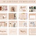 Boho Etsy Kit Retro Etsy Shop Banner Bundle Templates With Listing ...