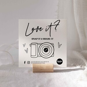 Script Snap and Share Card Template - Social Media Cards Template - DIY ...