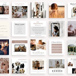 Photographer Instagram Template - Photographer Instagram Posts ...