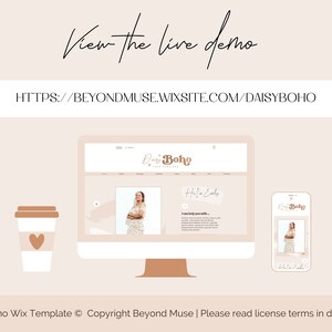 Wix Website Template - Wix Template for Creatives, Coaches, Virtual ...