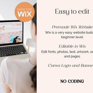 Retro Wix Website Template - Pastel Colorful - Portfolio Wix Template ...