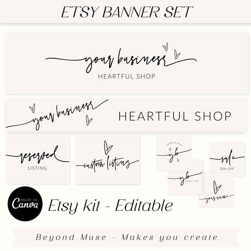 Etsy Shop Banner - Etsy