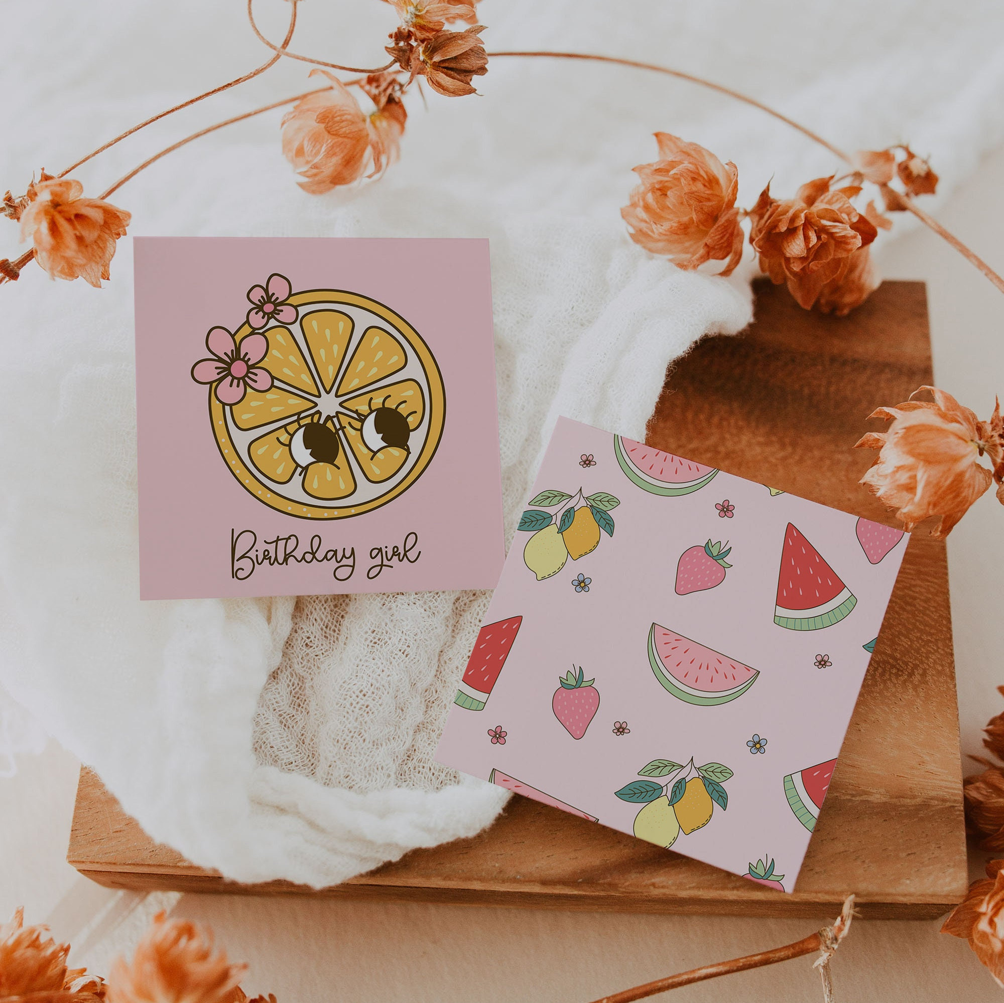 Retro Fruit Clipart Cute Fruits Illustration Groovy Fruit Designs ...