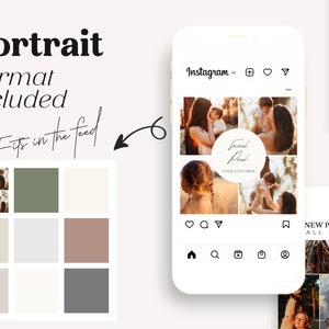 Photographer Instagram Template - Photographer Instagram Posts ...