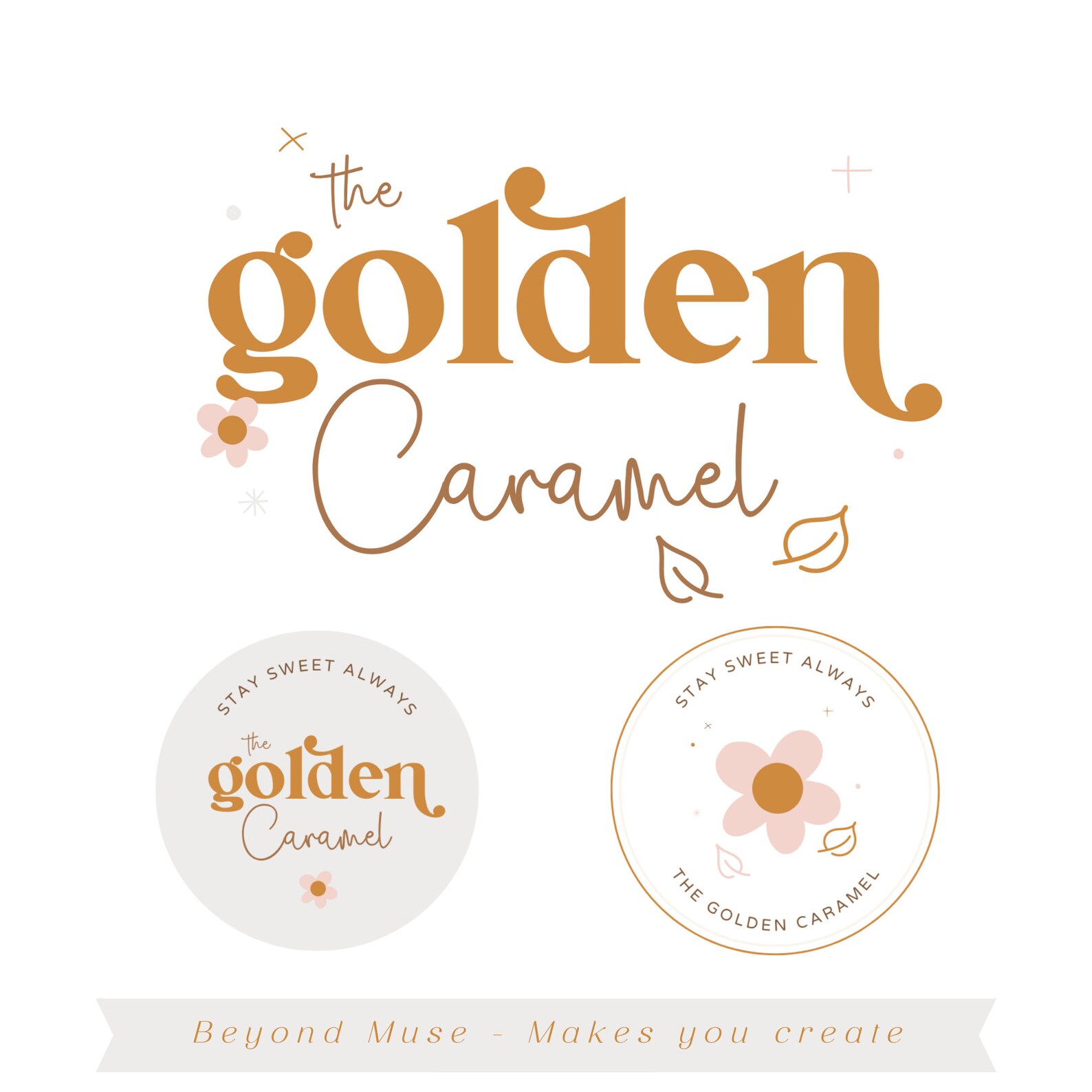 Boho Premade Logo Design Bright Boho Logo Retro Boutique Logo Logos and ...