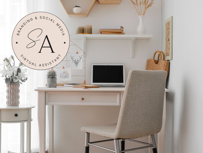 Editable Logo Design Modern Logo Design Virtual Assistant Logo Coach ...