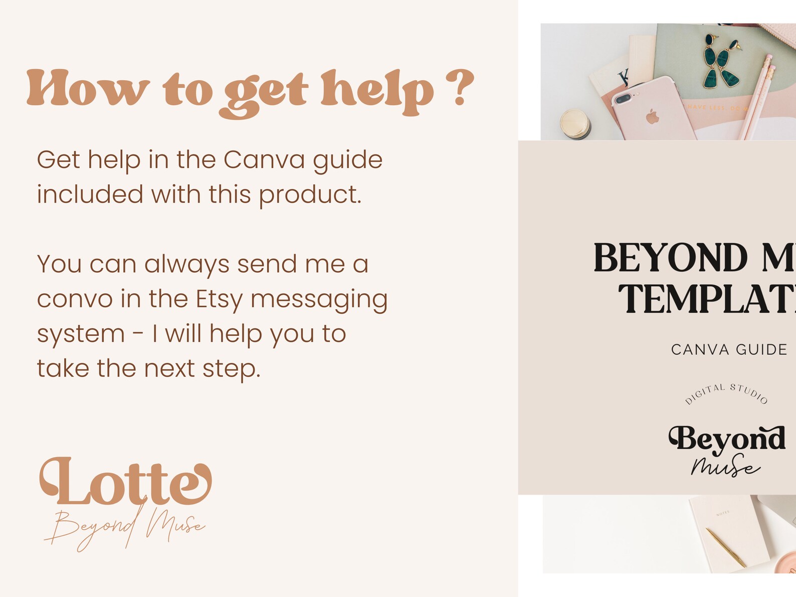 Boho Etsy Kit Retro Etsy Shop Banner Bundle Templates With - Etsy