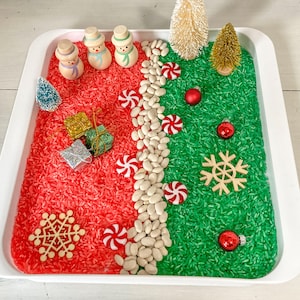 Christmas Sensory Box Christmas Sensory Bin Holiday Sensory Bin ...