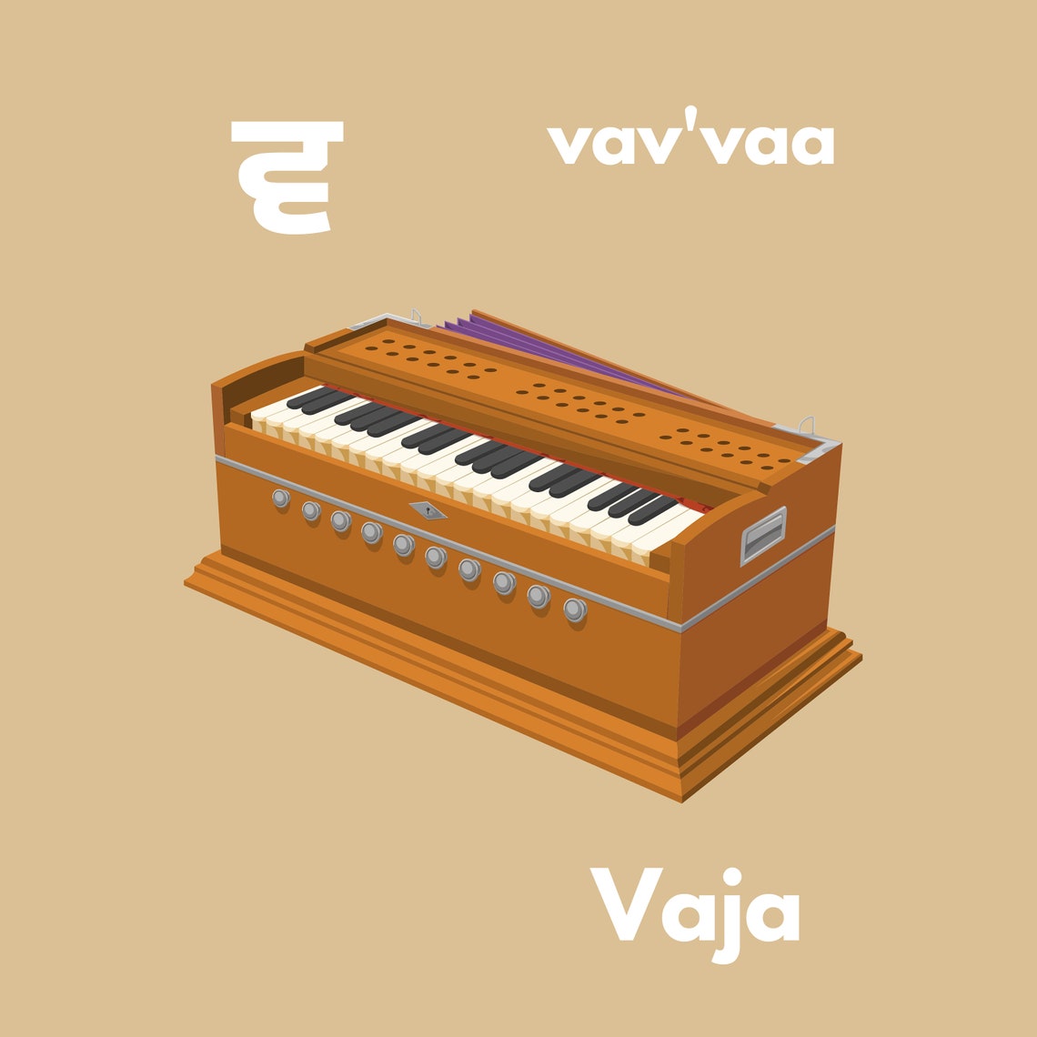 Punjabi Alphabet Print Pack - Digital Print of Punjabi Alphabet ...