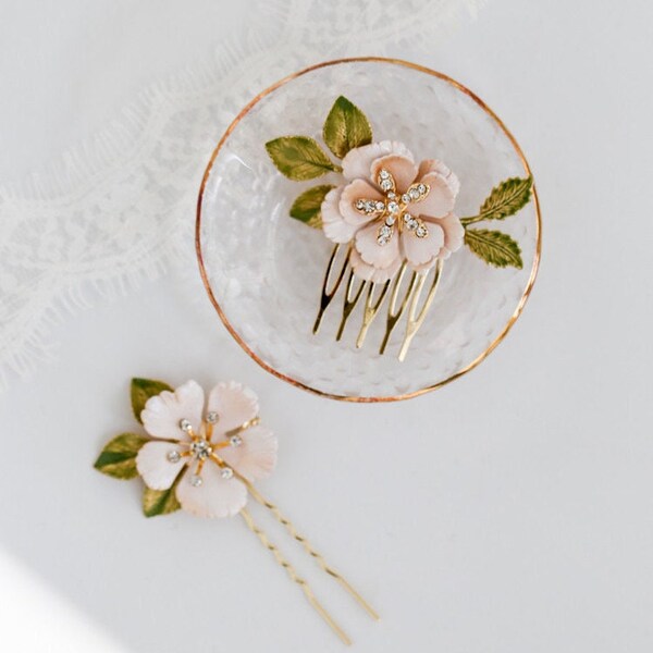 Enamel Hair Pins - Etsy