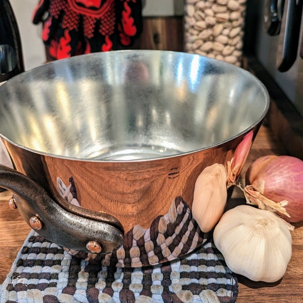 French Copper Pans - Etsy