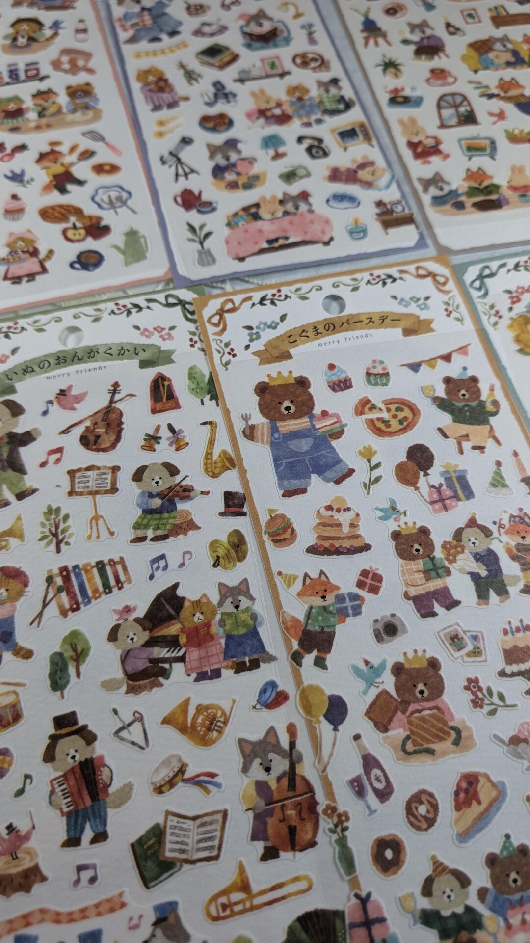 Mindwave Merry Friends Sticker Sheet L Journaling Stickers L Planner ...