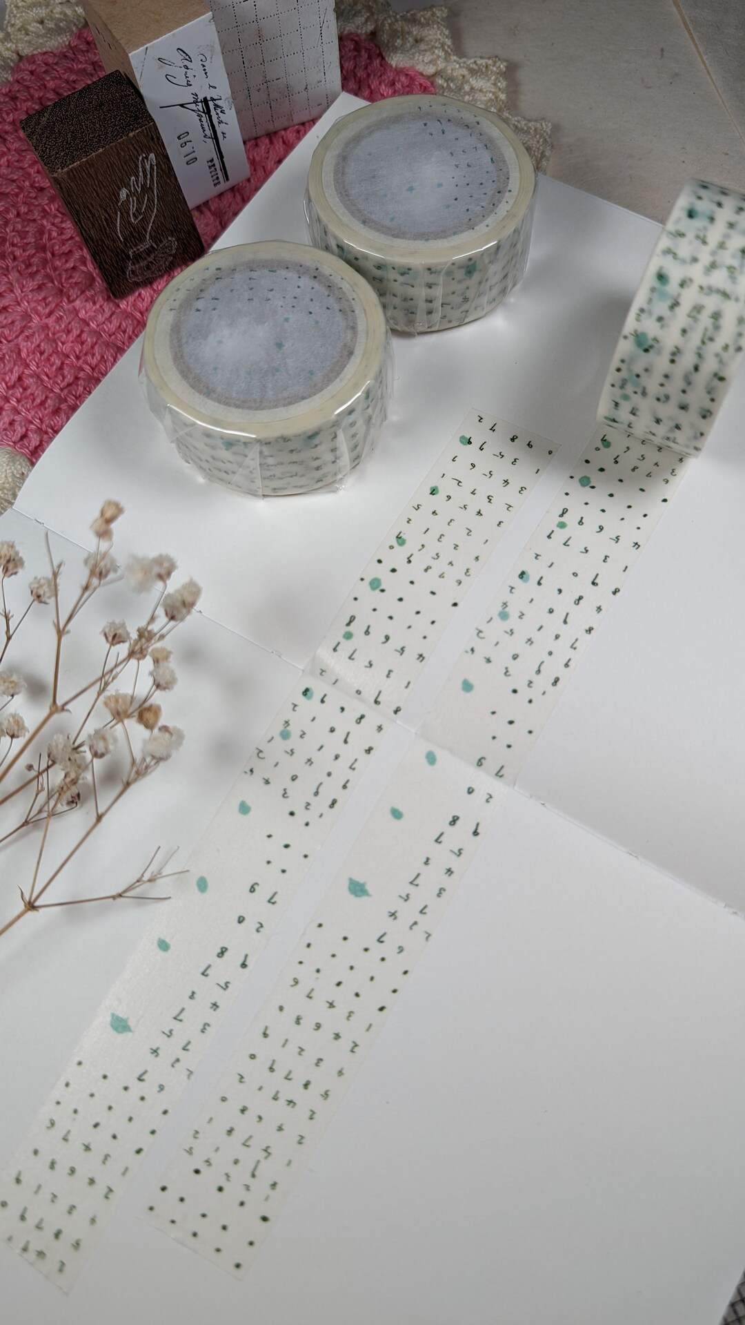 123 Washi Tape. - Etsy