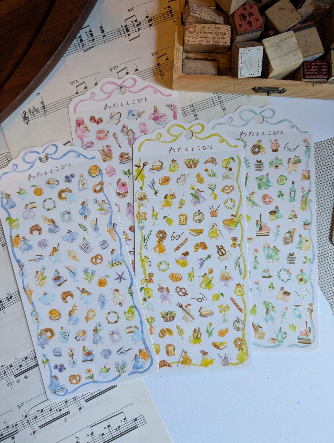Mindwave Me and Little Friends Sticker Sheet: Gold Foil Planner ...