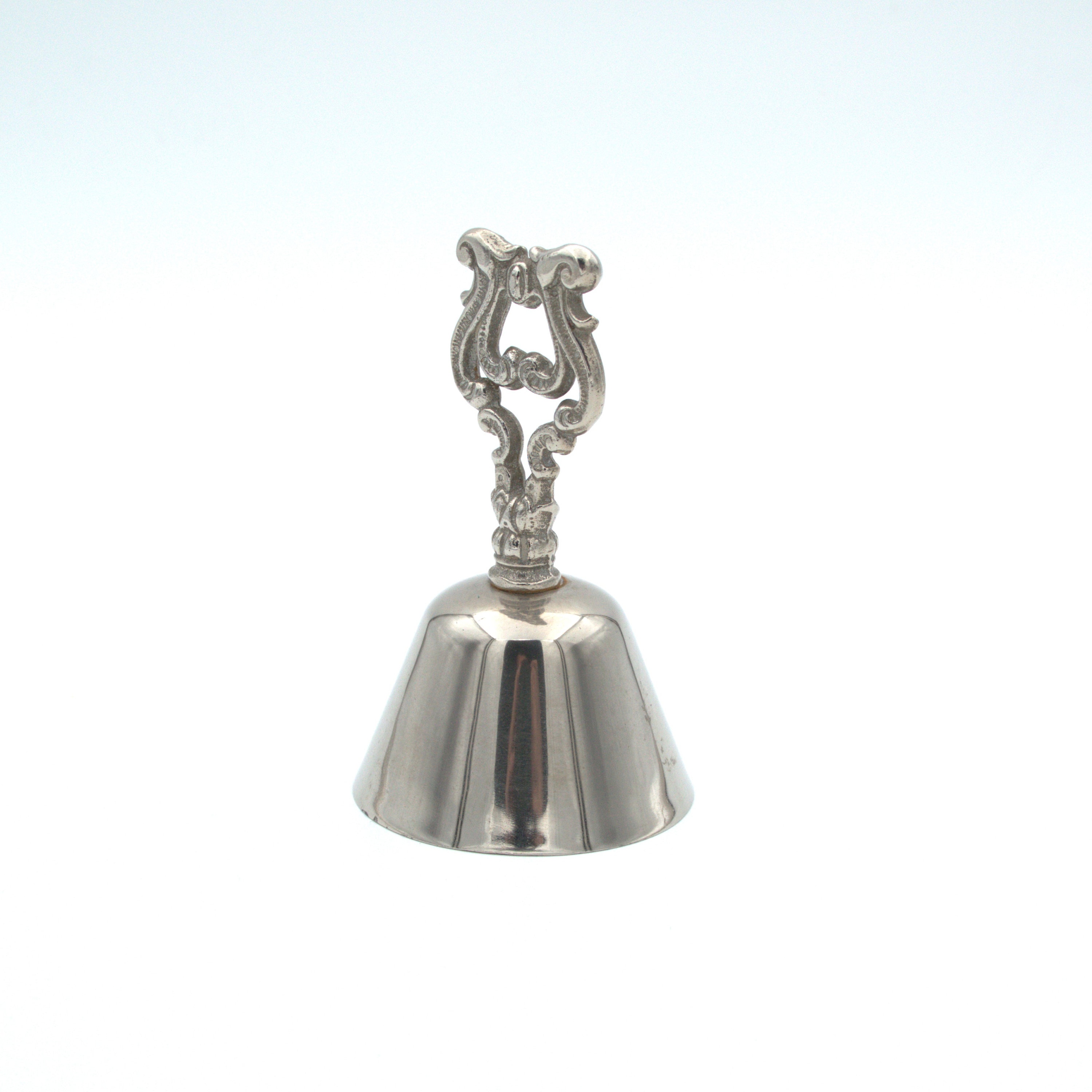 Antique Silver Plate Ornate Bell Silver Plate Table Bell Silver Plate ...