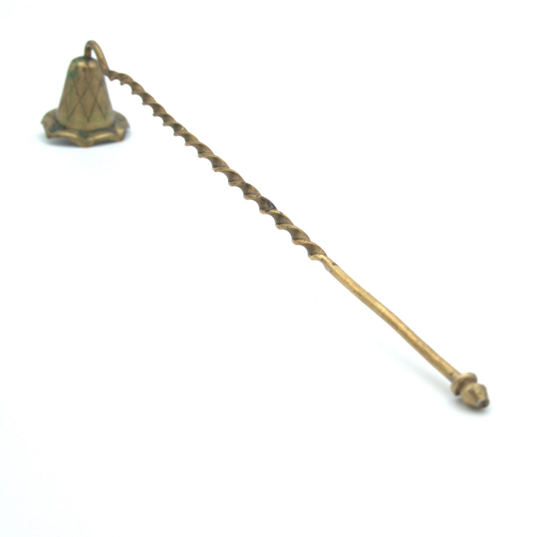 Brass Candle Snuffer | Vintage Snuffer | Solid Brass | Pure Brass ...