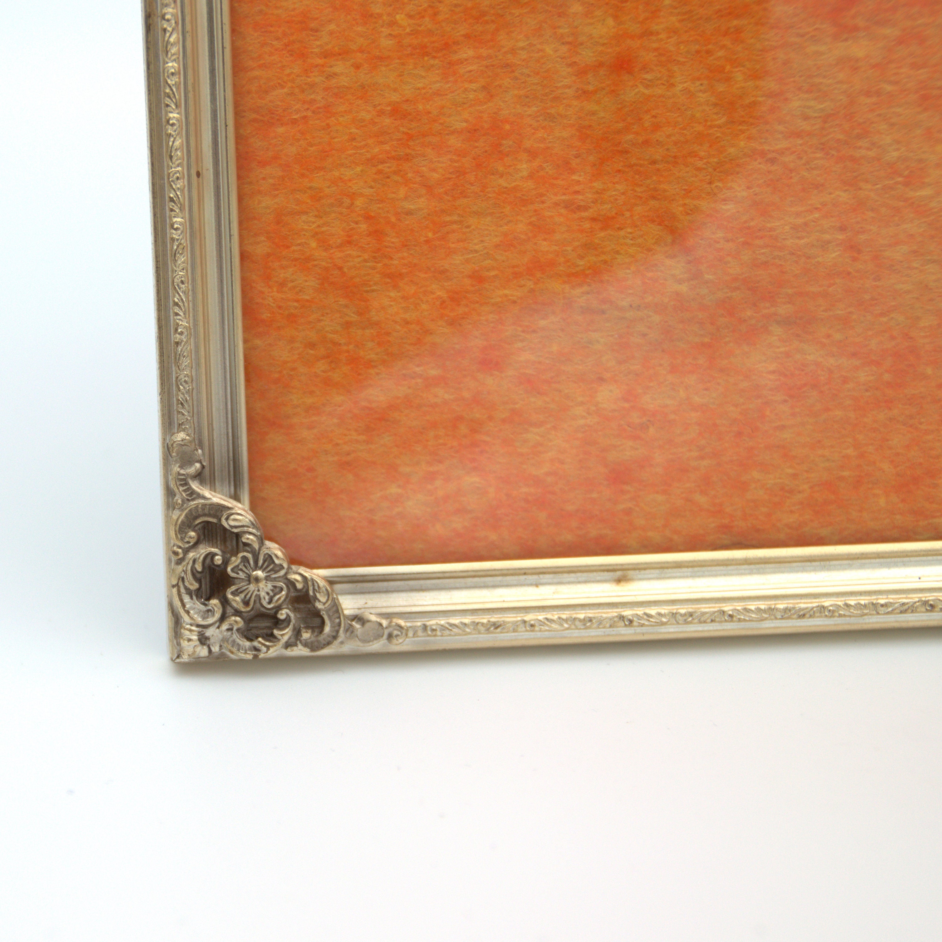 6x8" Jyden Denmark Silver Brass Frame | Ornate Silver Brass Frame ...