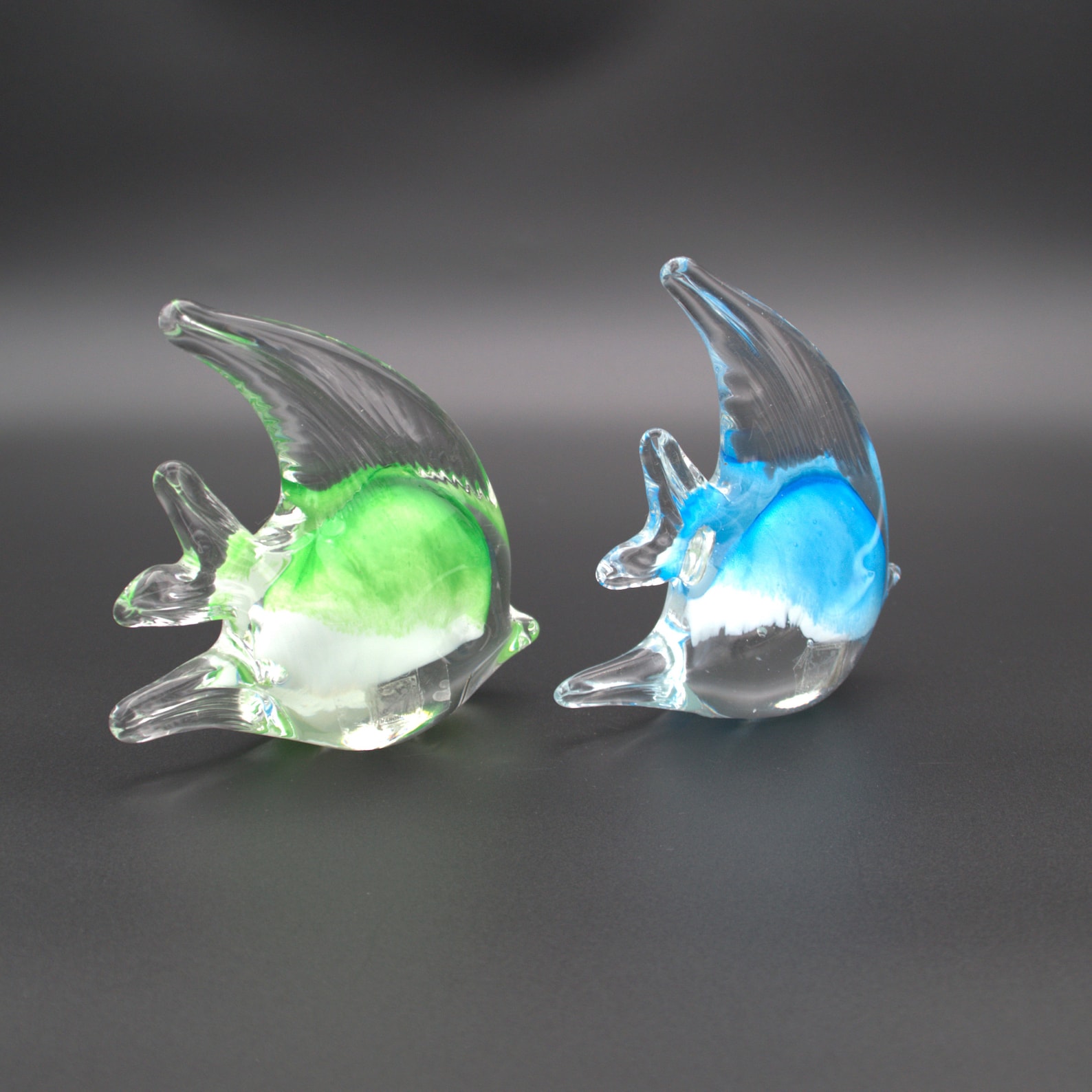 Vintage LEONARDO Art Glass | Puffer Fish Art Glass | Clear Glass ...