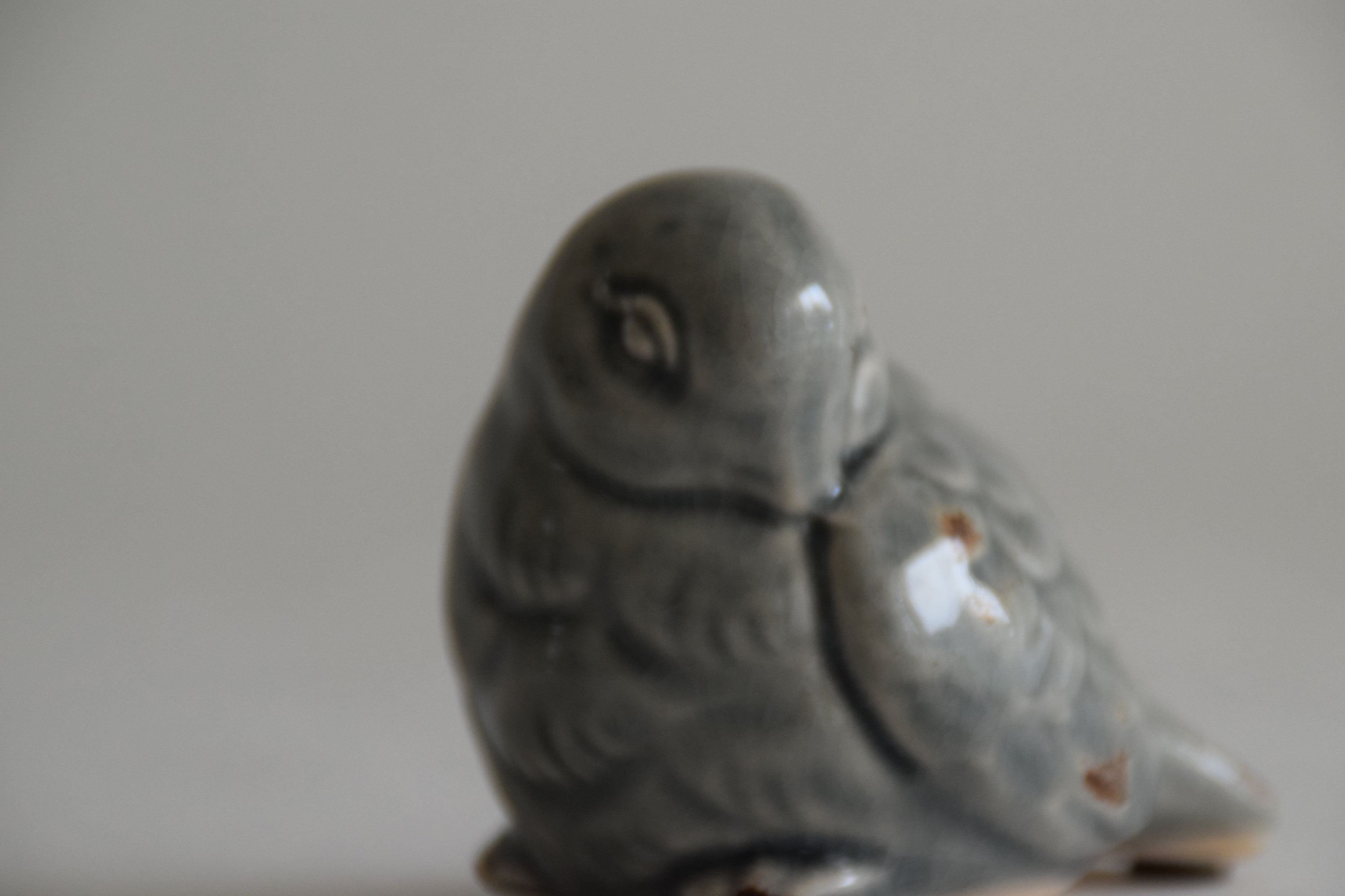 Vintage Ceramic Blue Bird Figurine Little Ceramic Bird - Etsy