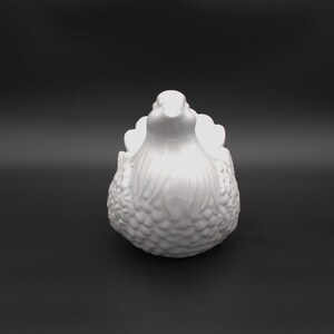 Vintage SUBTIL Ceramic Pigeon Planter | White Ceramic Planter | Dove ...